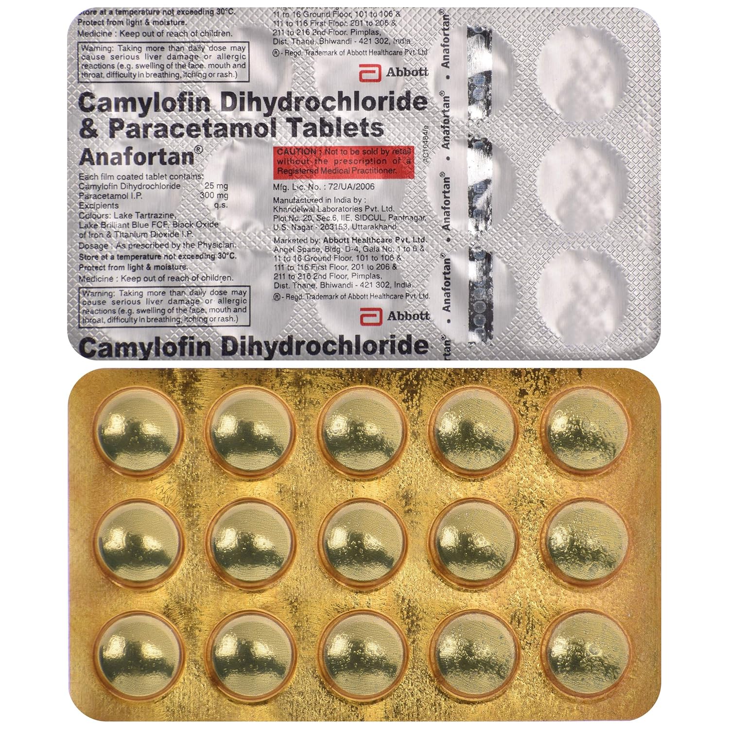 Anafortan - Strip of 15 Tablets : Amazon.in: Health & Personal Care