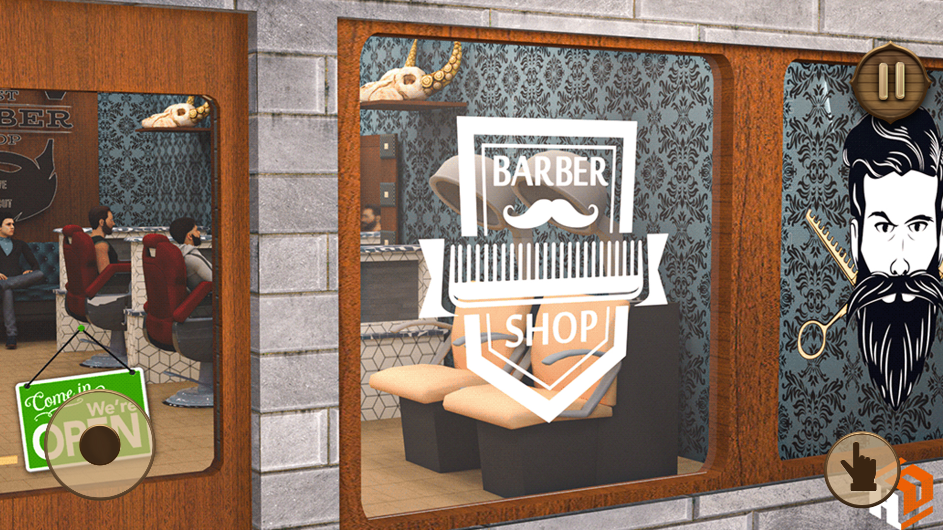 Real Hair Salon Barber Shop Simulator: Hair Style Store Game - App on ...