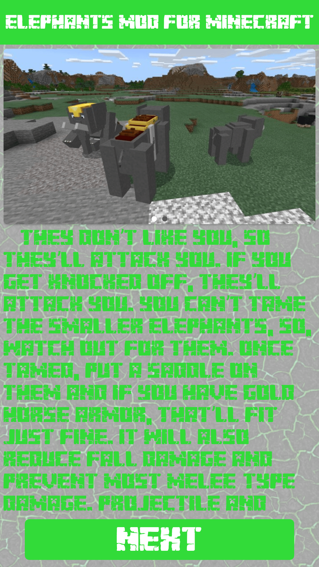 Elephants Mod for Minecraft PE - Aplicativo na Amazon Appstore