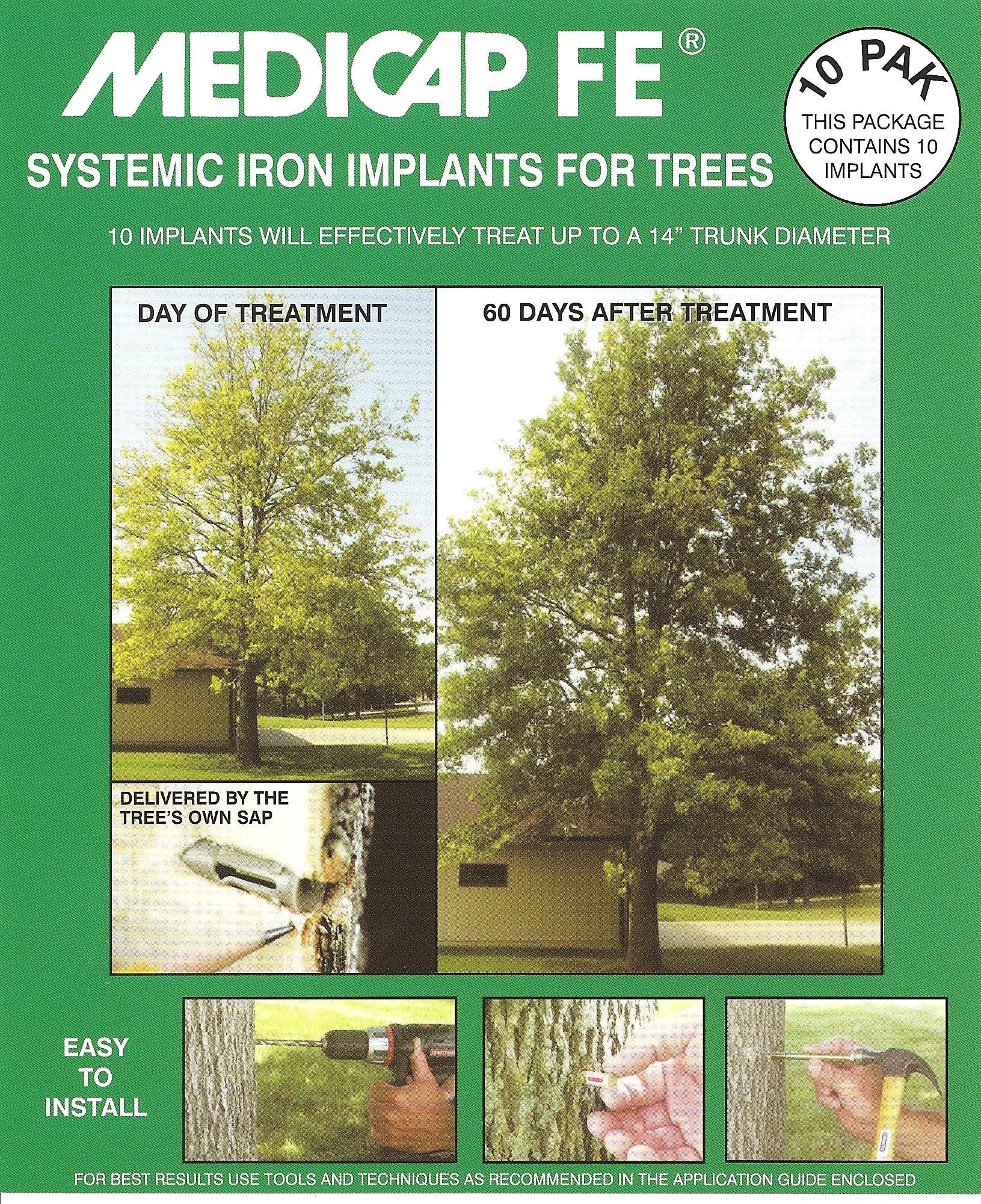 Amazon.com : Medicap FE FE12X5 Systemic Iron Tree Implant, Pack of 5 ...