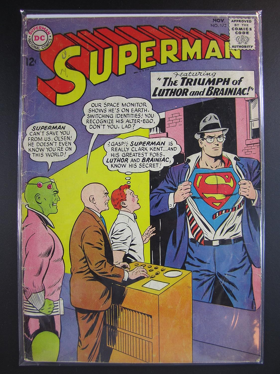 Amazon.com: Superman (The triumph of Luthor and Brainiac, Nov. 173 ...