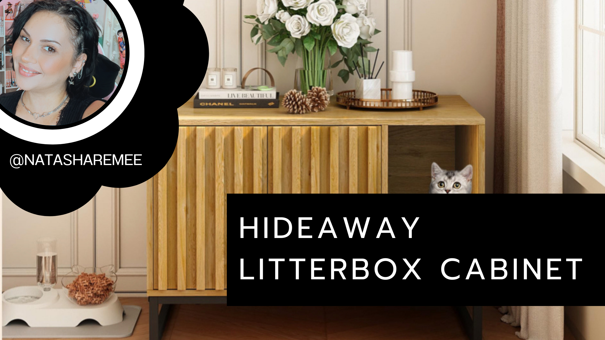 Watch Hideaway litter box cabinet on Amazon Live