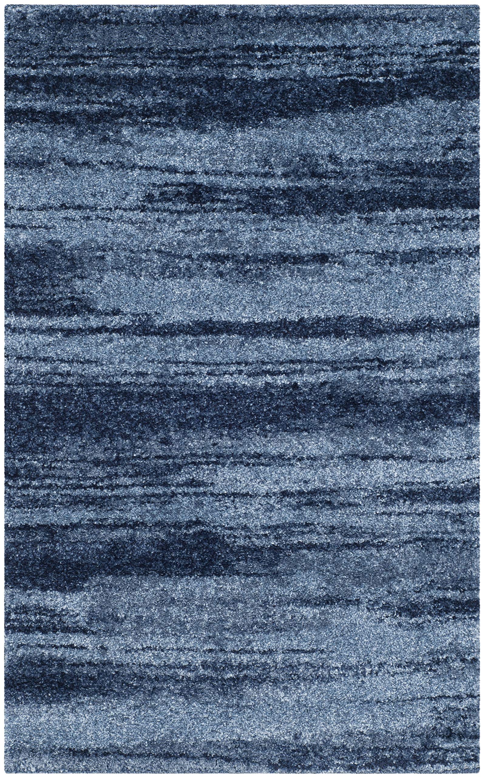 Amazon.com: SAFAVIEH Retro Collection Accent Rug - 2'6" x 4', Light ...