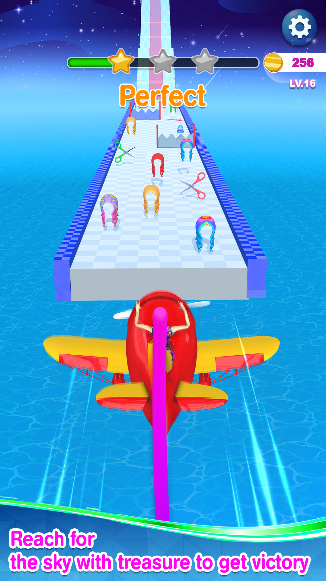 Hair growth cheerleader - Long hair race & hair masks (Frenzy Hair Game ...