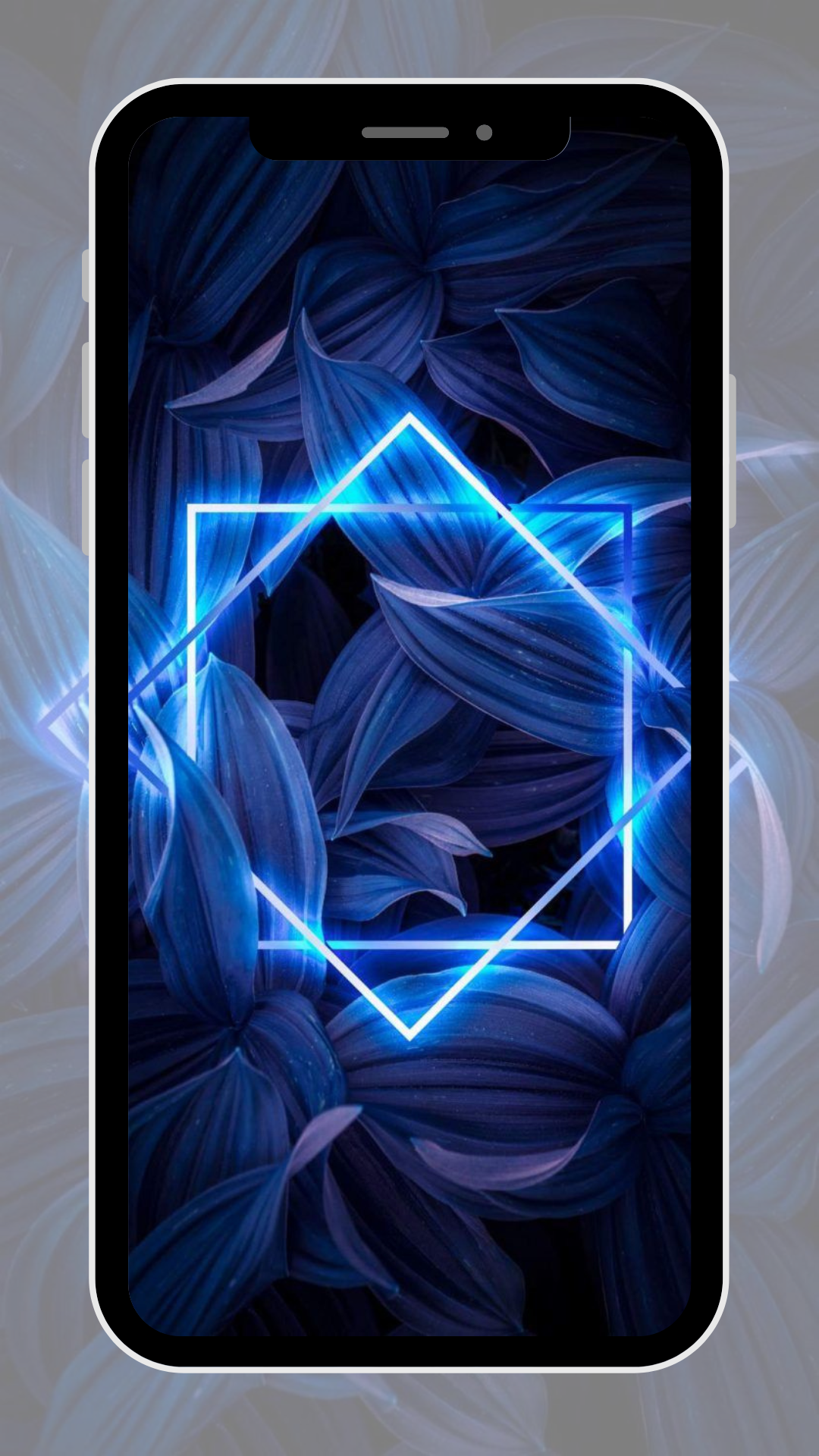 Neon Blue Phone Wallpapers - HD & 4K Glowing Backgrounds 🌟💙⚡ - App on ...