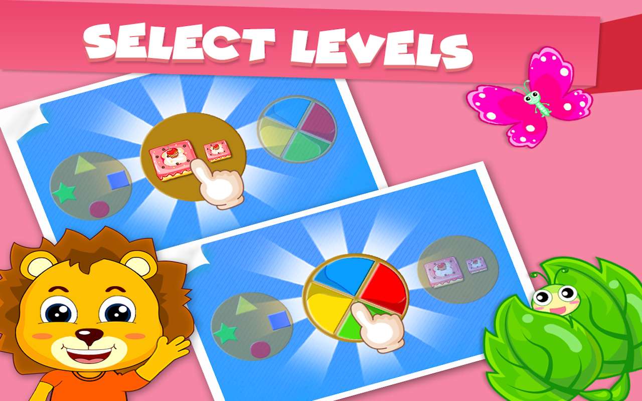 Shapes Colors Size - Interactive Games for Kids - App on Amazon Appstore