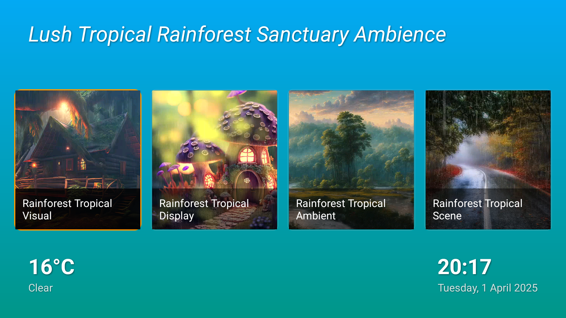Verdant Paradise - Lush Tropical Rainforest Sanctuary Screensaver - App ...