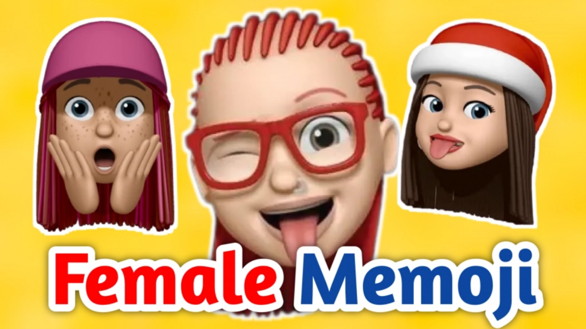 Female Memoji Stickers for WhatsApp 2023 - App on Amazon Appstore