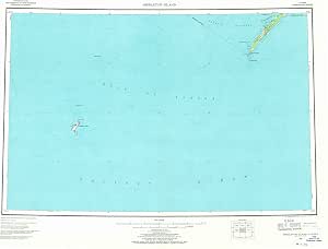 Amazon.com : YellowMaps Middleton Island AK topo map, 1:250000 Scale, 1 ...