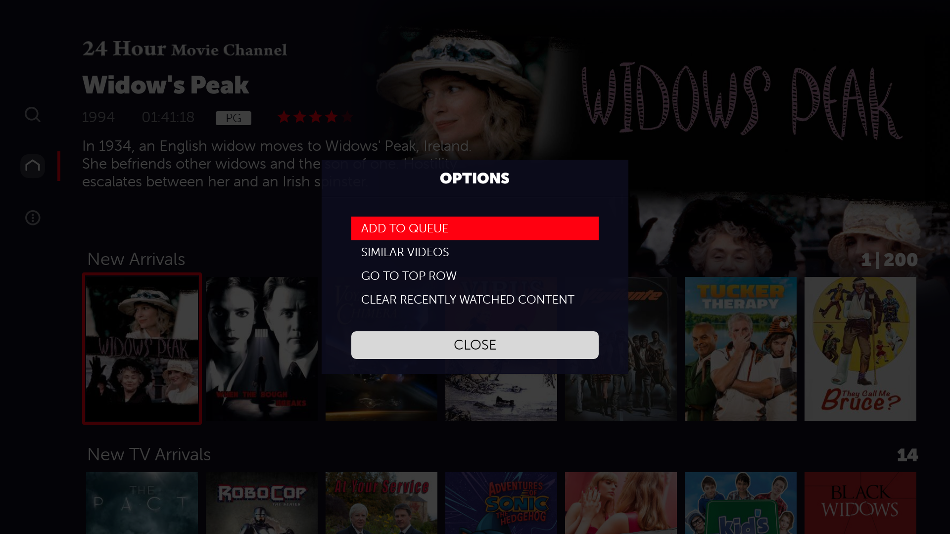 24 Hour Movie Channel - App on Amazon Appstore