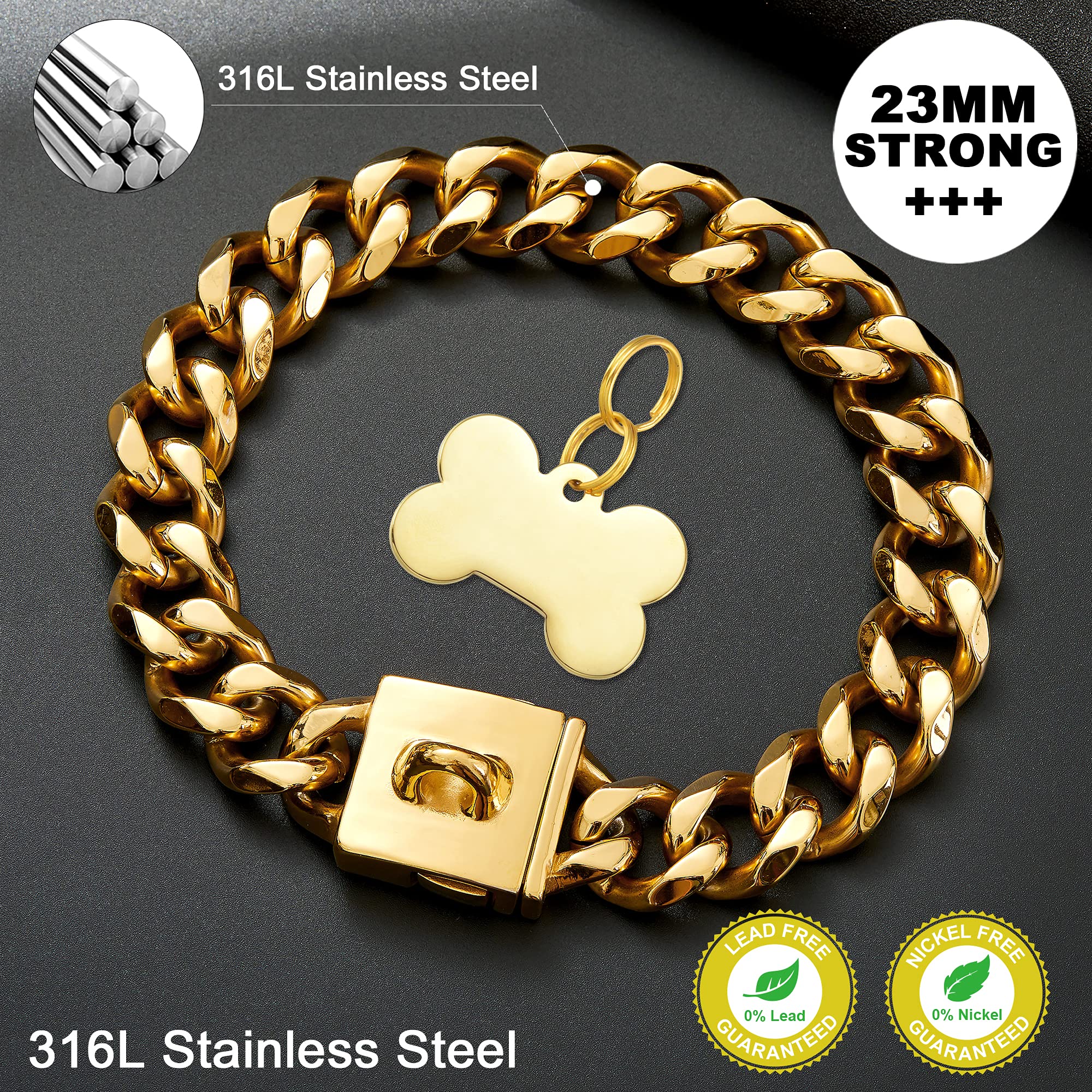 Gold Dog Collar Chain | ppgbbe.intranet.biologia.ufrj.br