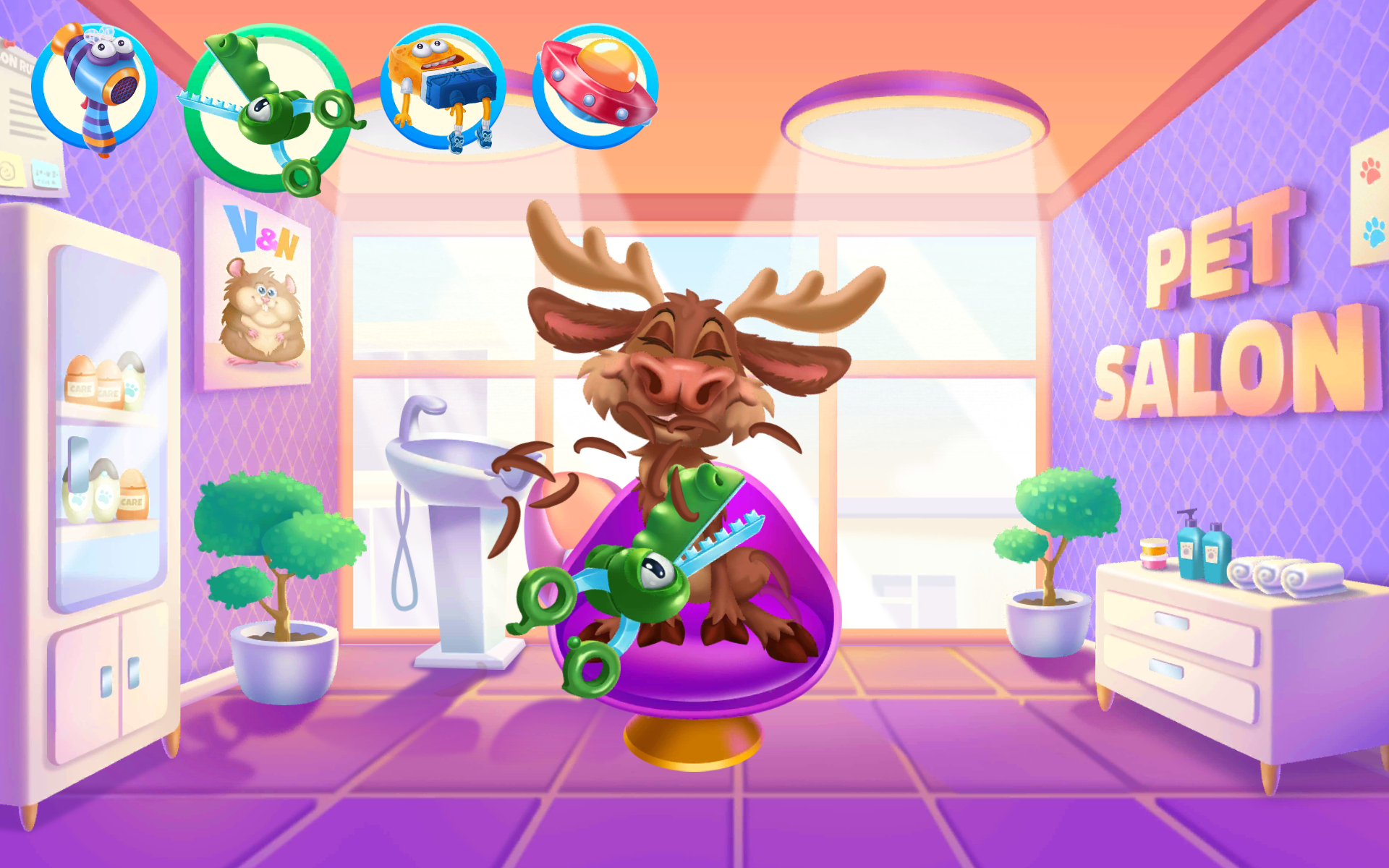 Vlad and Niki Animal Salon, cat & dog SPA games that Don’t need wifi ...