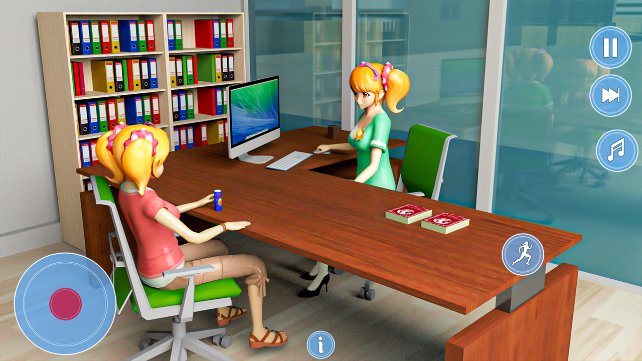 Anime Girl Luxury Life Sim Game: Sakura Campus Love Crush Story ...