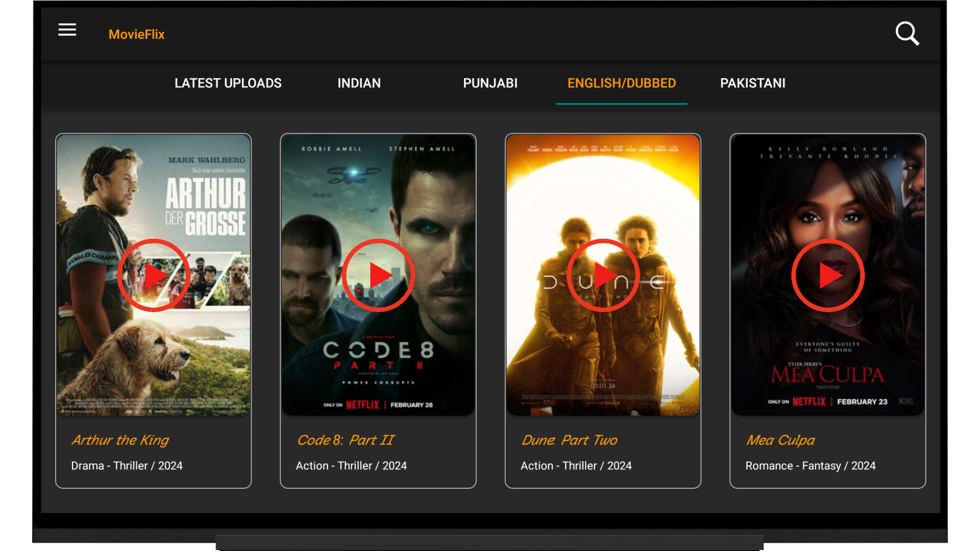 MovieFlix - HD Movies & Series - App on Amazon Appstore