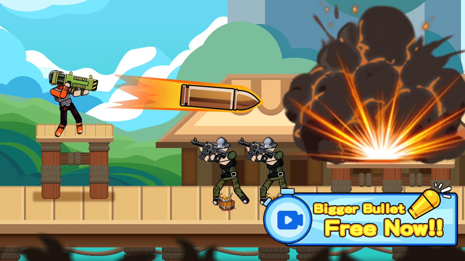 Adventure's Gunner: Stick Hero - App on the Amazon Appstore