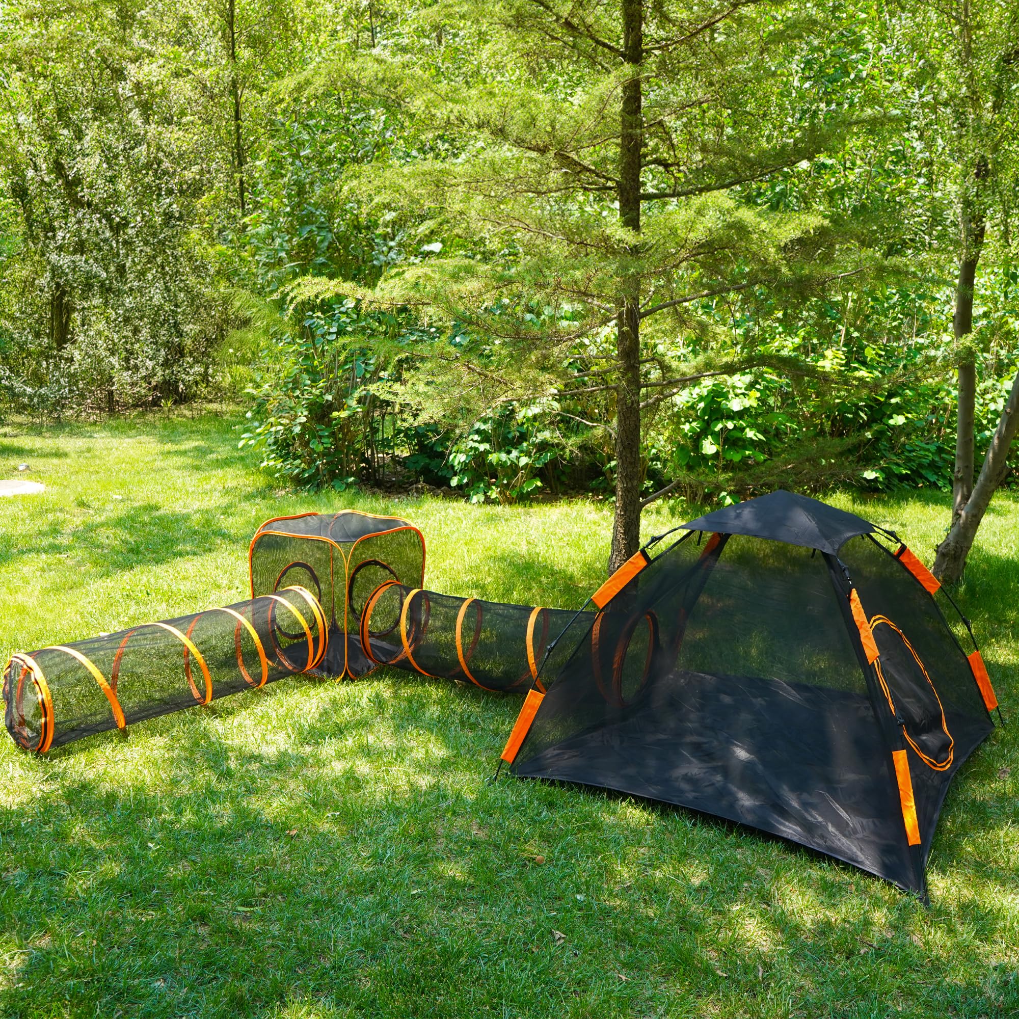 Amazon.com: DiDiBirDi Cat Tents for Outside, Foldable Cat Enclosure ...