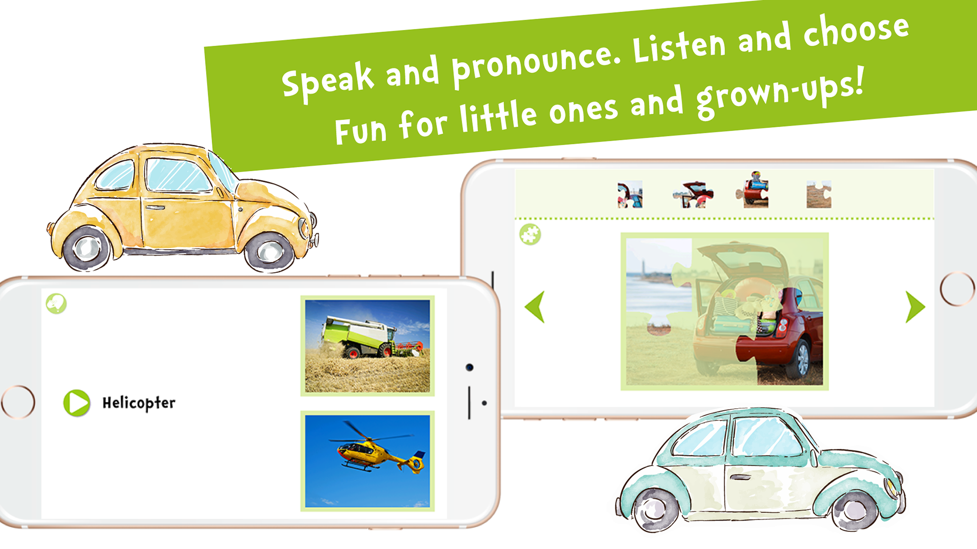 Sami Tiny Flash Cards Transportation kids apps, 30 flash cards ...