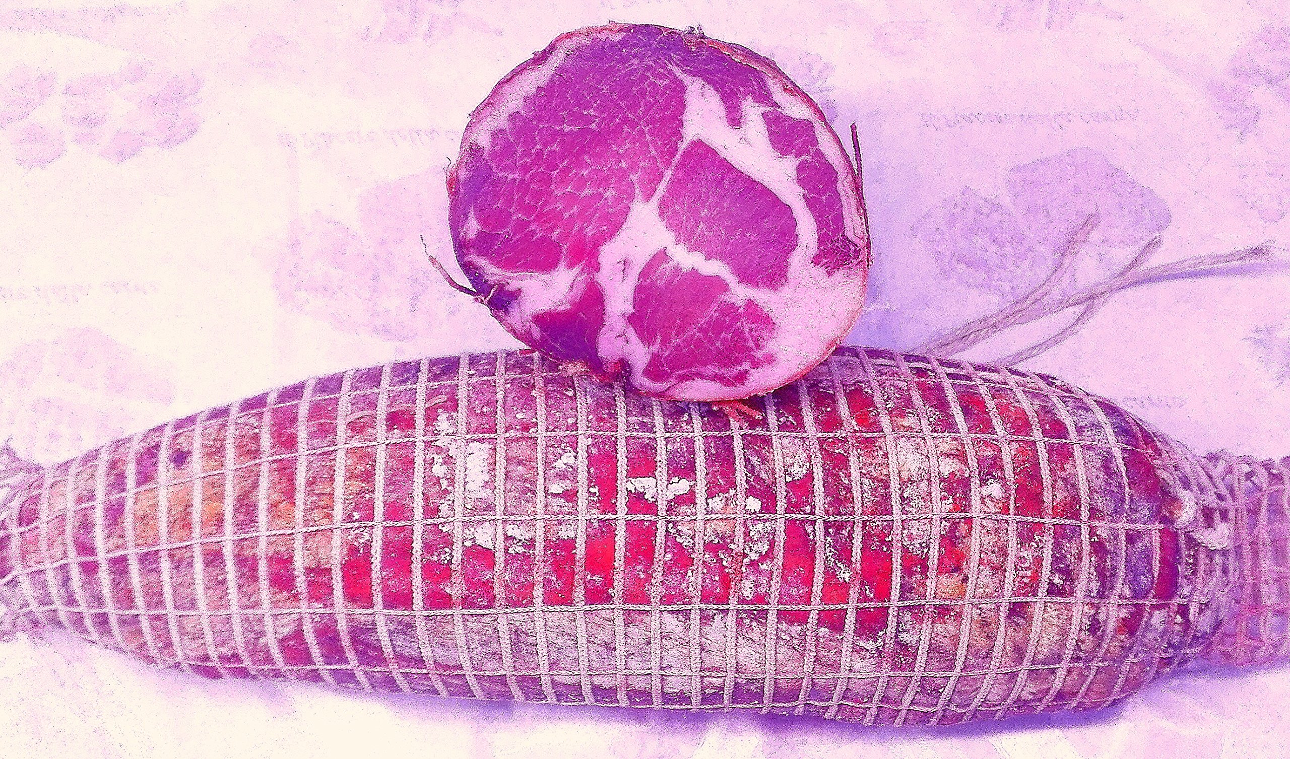 Capocollo Coppa Salame Piccante Artigianale Stagionato trancio 400 gr ...