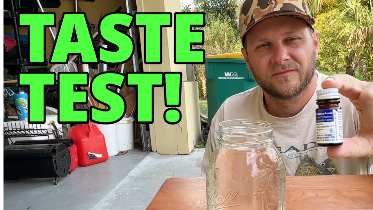 Watch TASTE TEST AND REVIEW! Portable Aqua Purification Tablets on ...