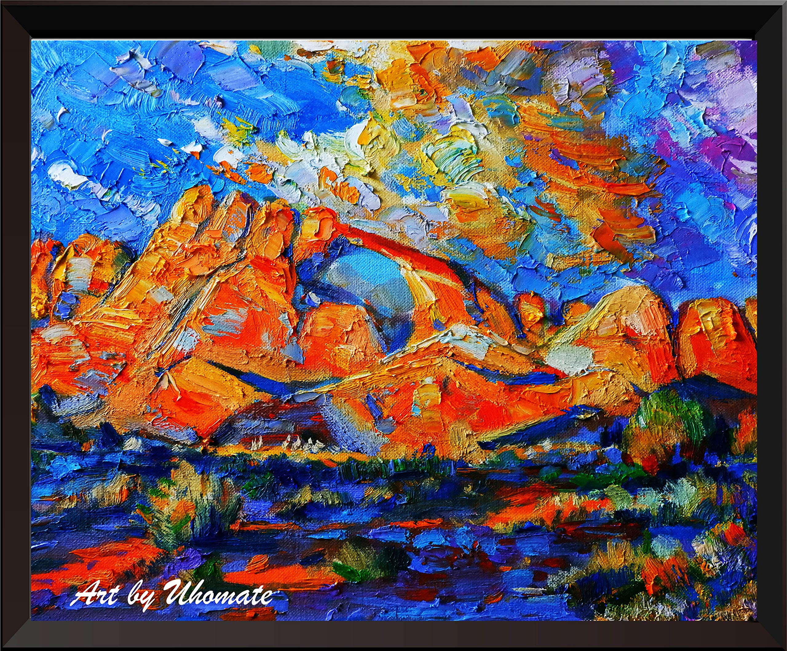 Rock Landscape Paintings Painting My World: New Pastel Video Released