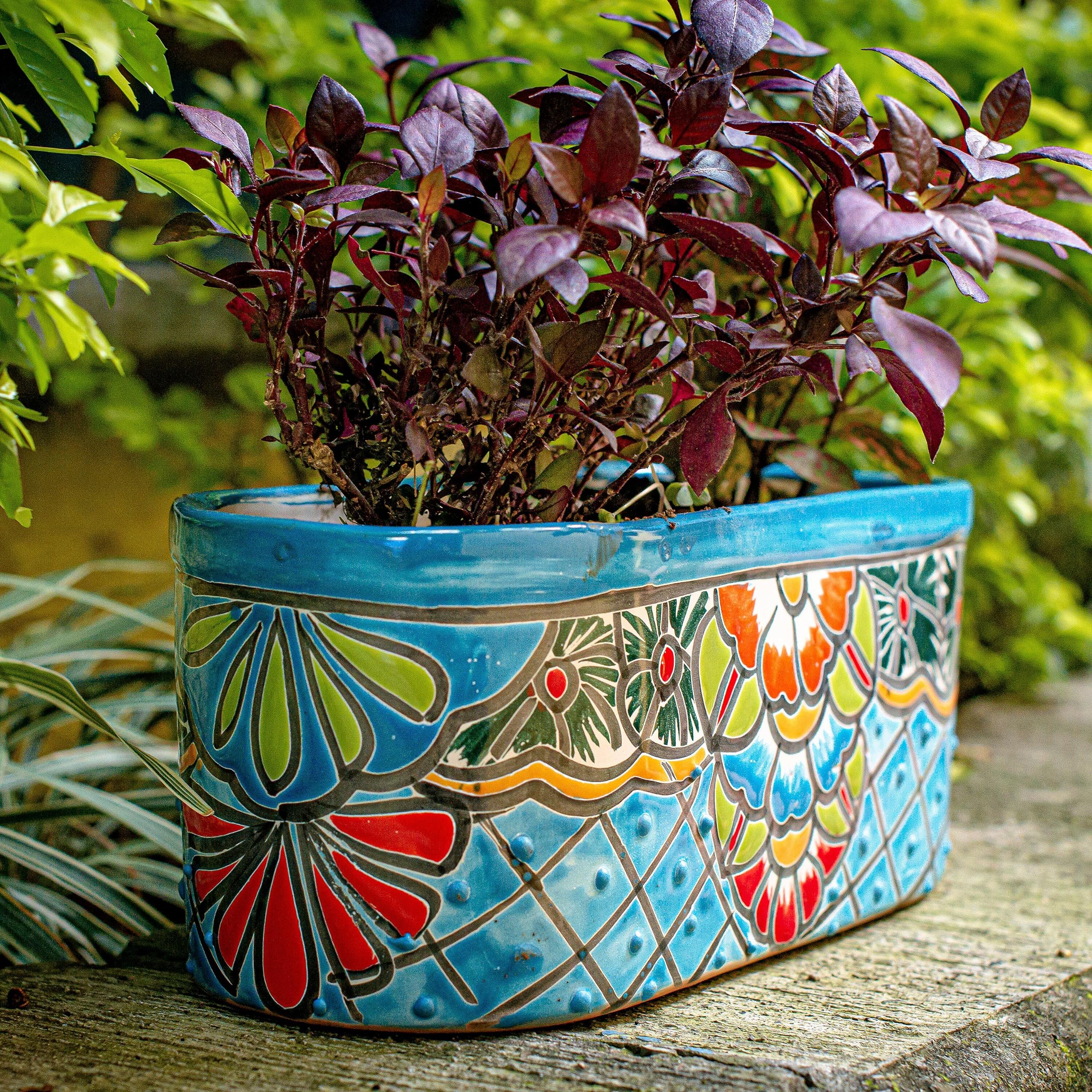 Snapklik.com : Evergreen Garden Talavera Mexican Pottery Ceramic ...