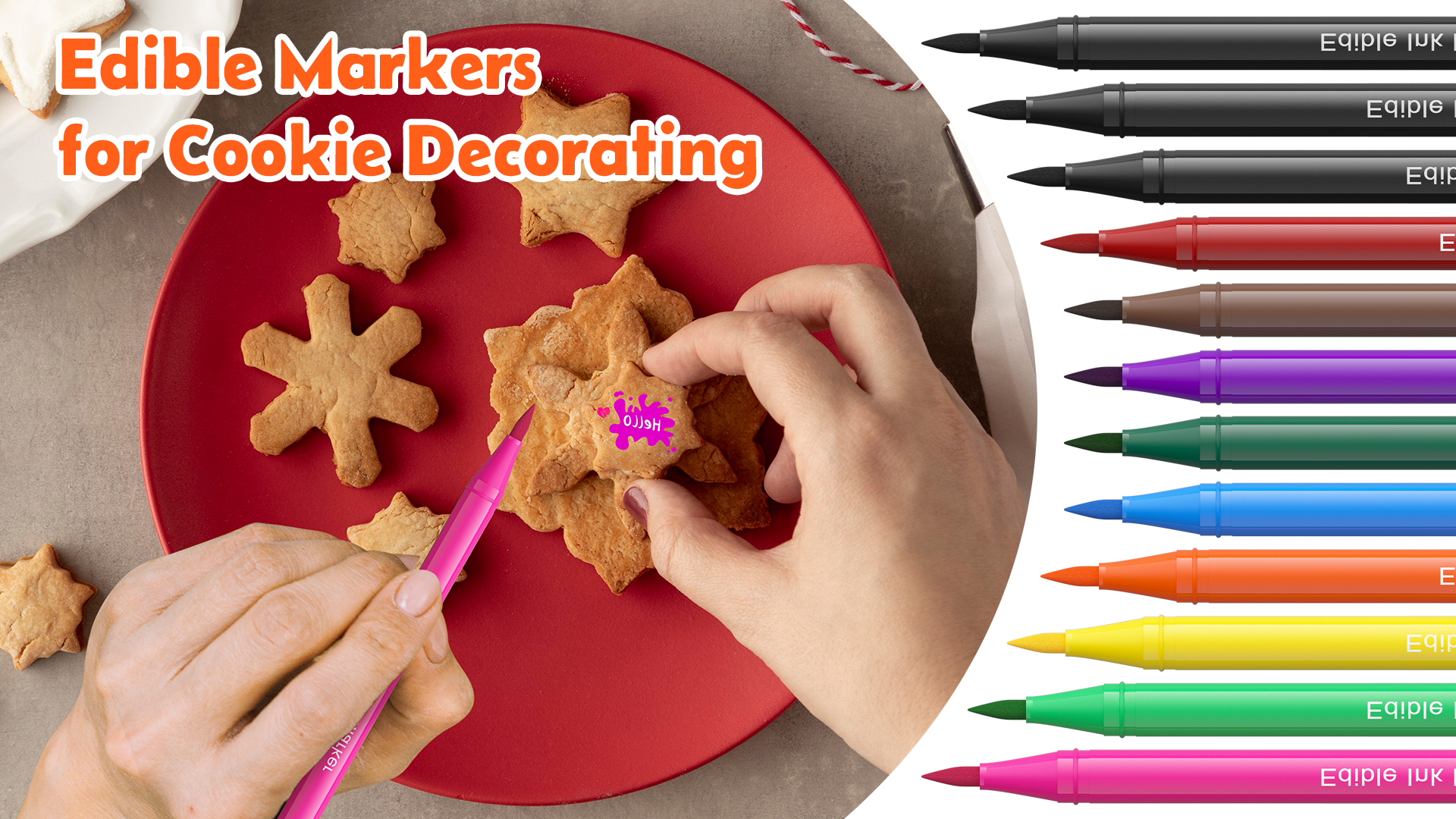 Watch Edible Markers for Cookie Decorating on Amazon Live