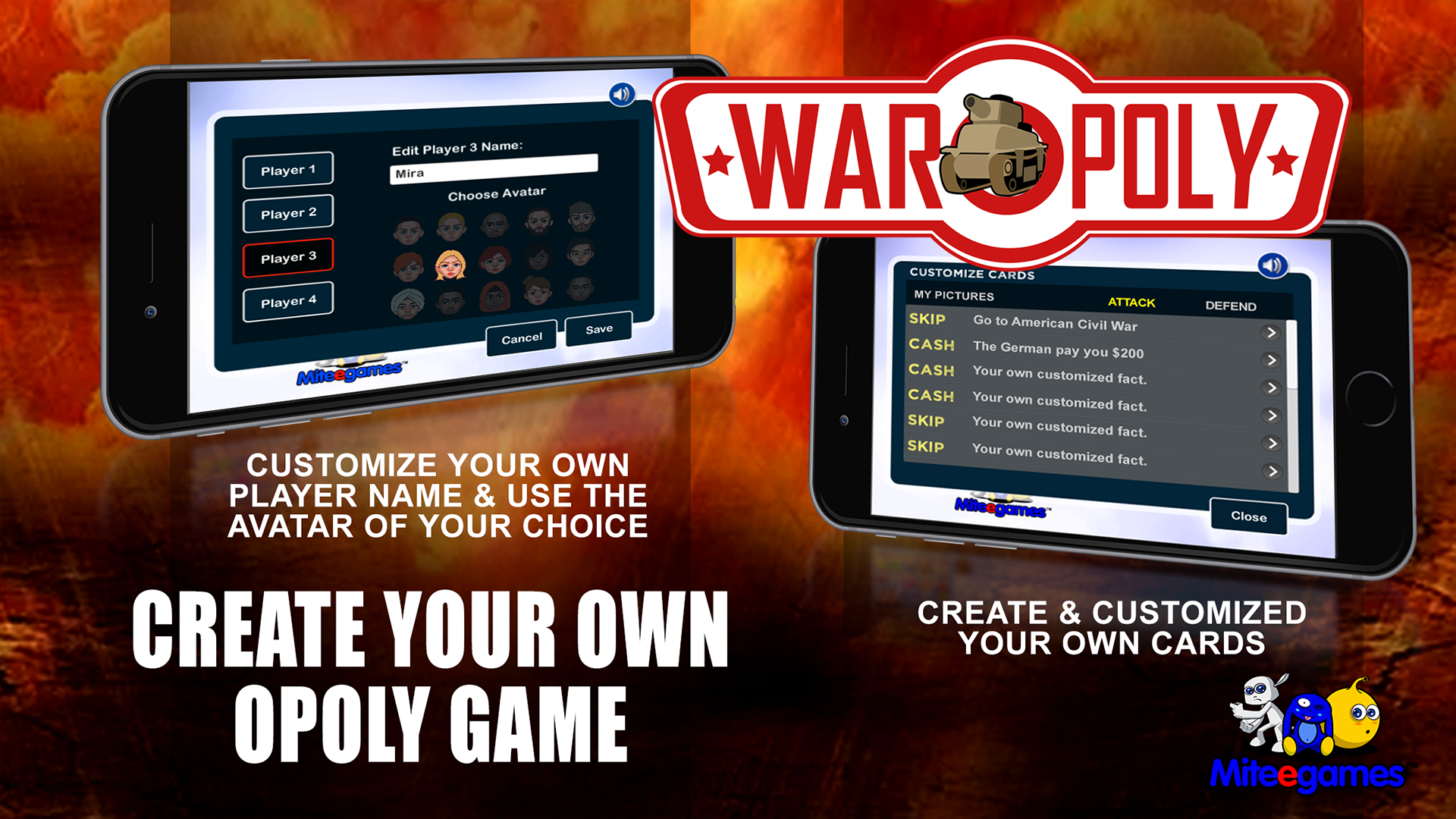 War Opoly (Opoly-style Board Game) - App on Amazon Appstore
