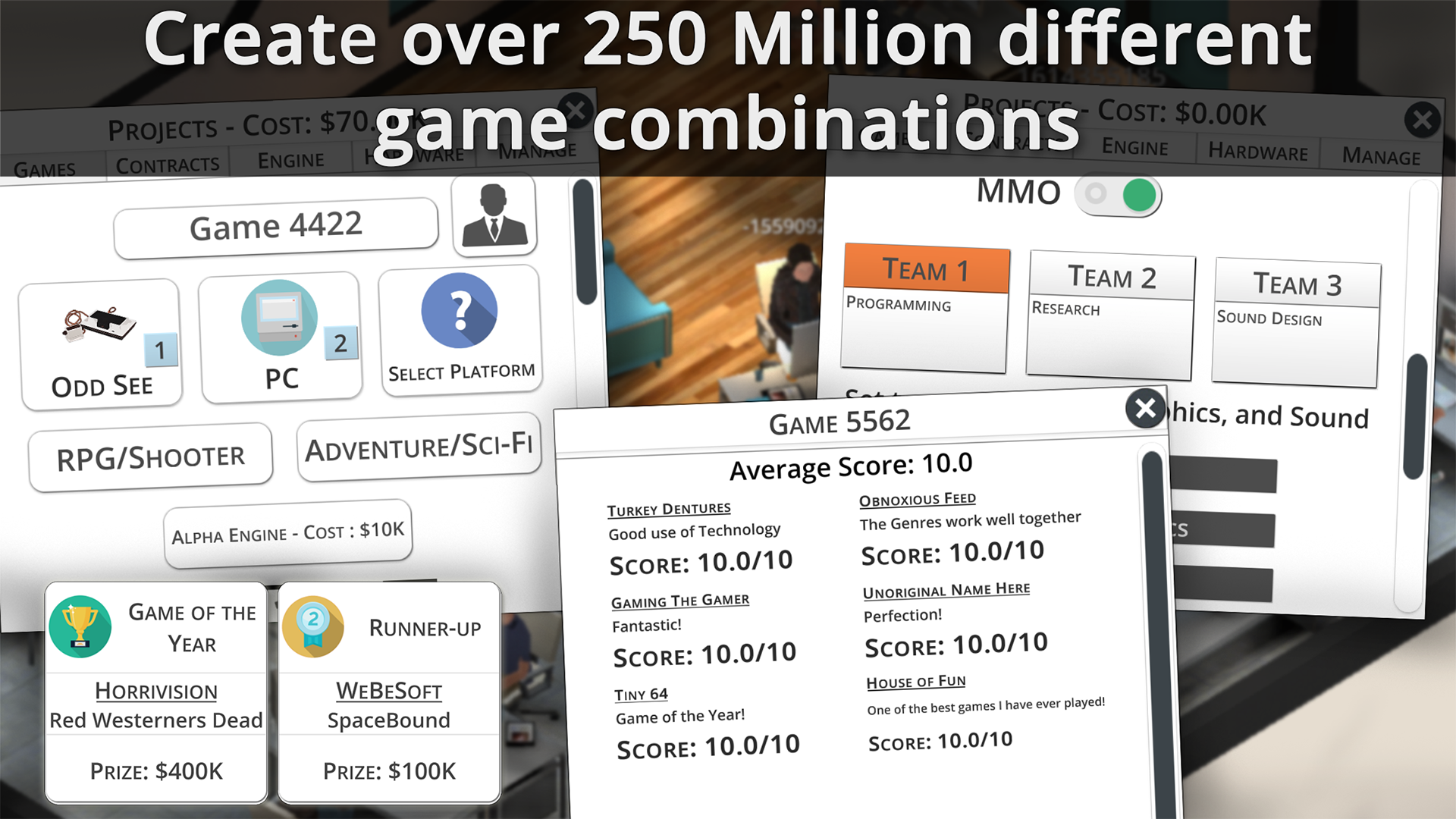 Game Studio Tycoon 3 - The Ultimate Gaming Business Simulation - App on ...