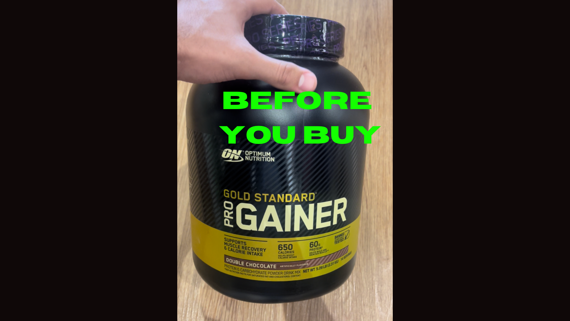 Watch Before You Buy Gold Standard PRO Gainer HONEST Review on Amazon Live
