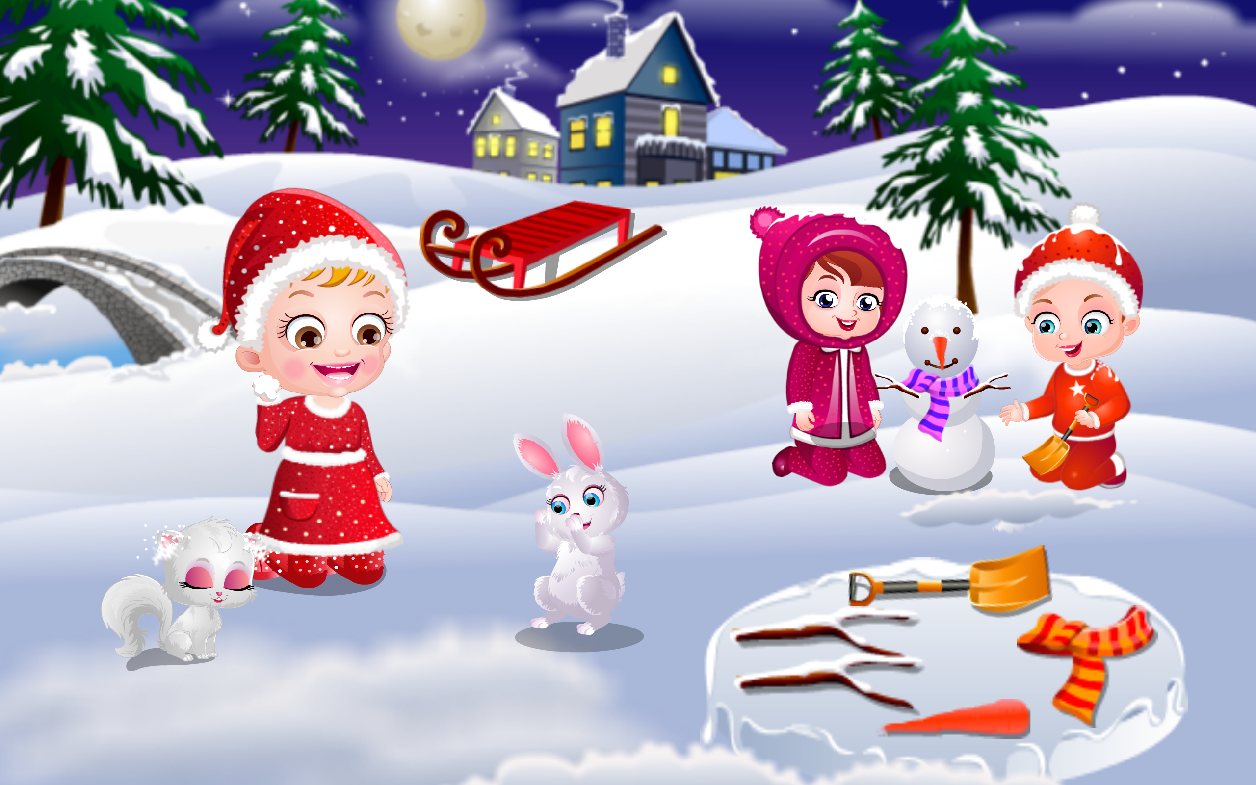 Baby Hazel Christmas Time - Baby Hazel Games - App on Amazon Appstore