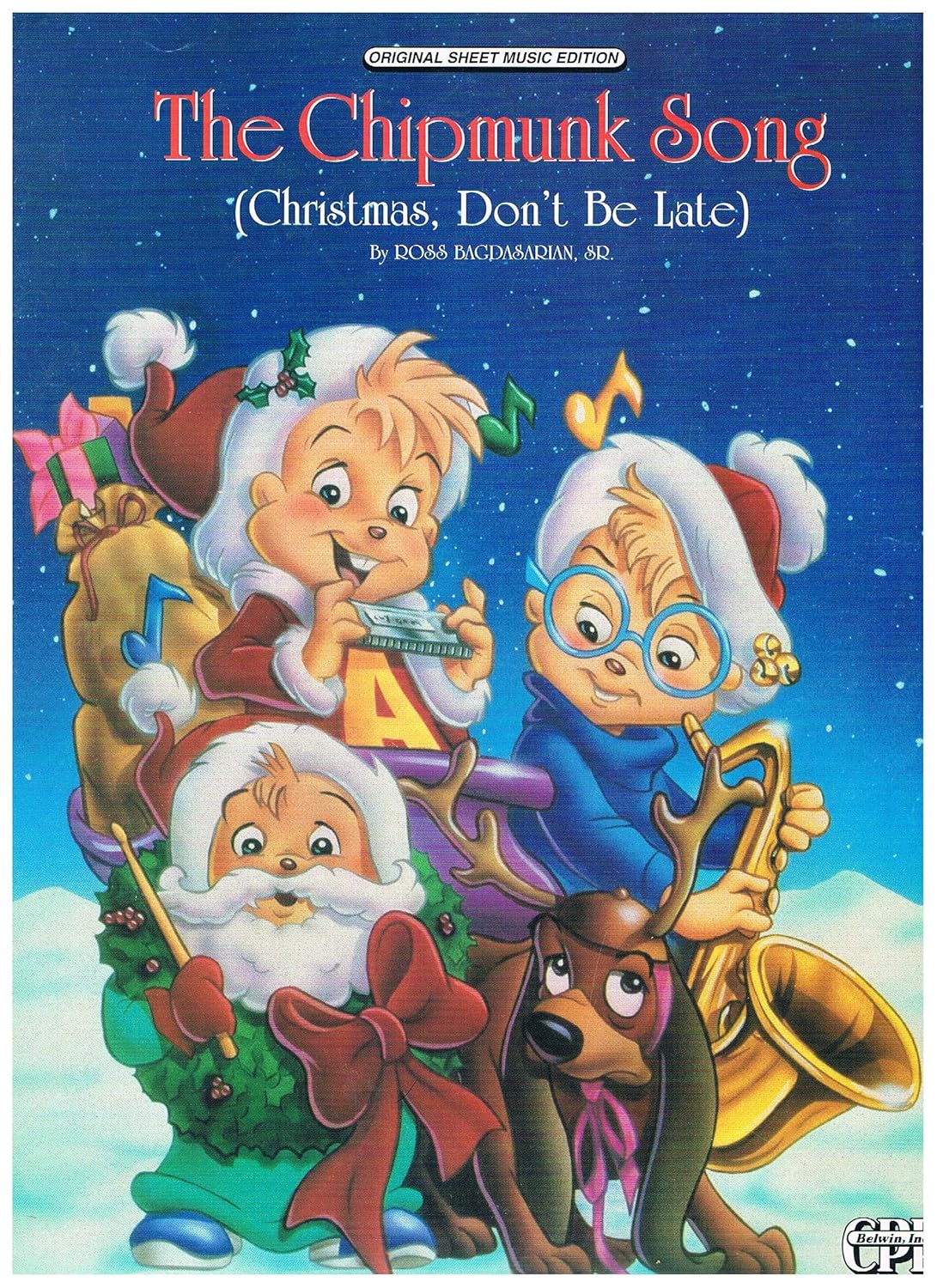 Amazon.com: The Chipmunk Song (Christmas, Don't Be Late), By Ross ...