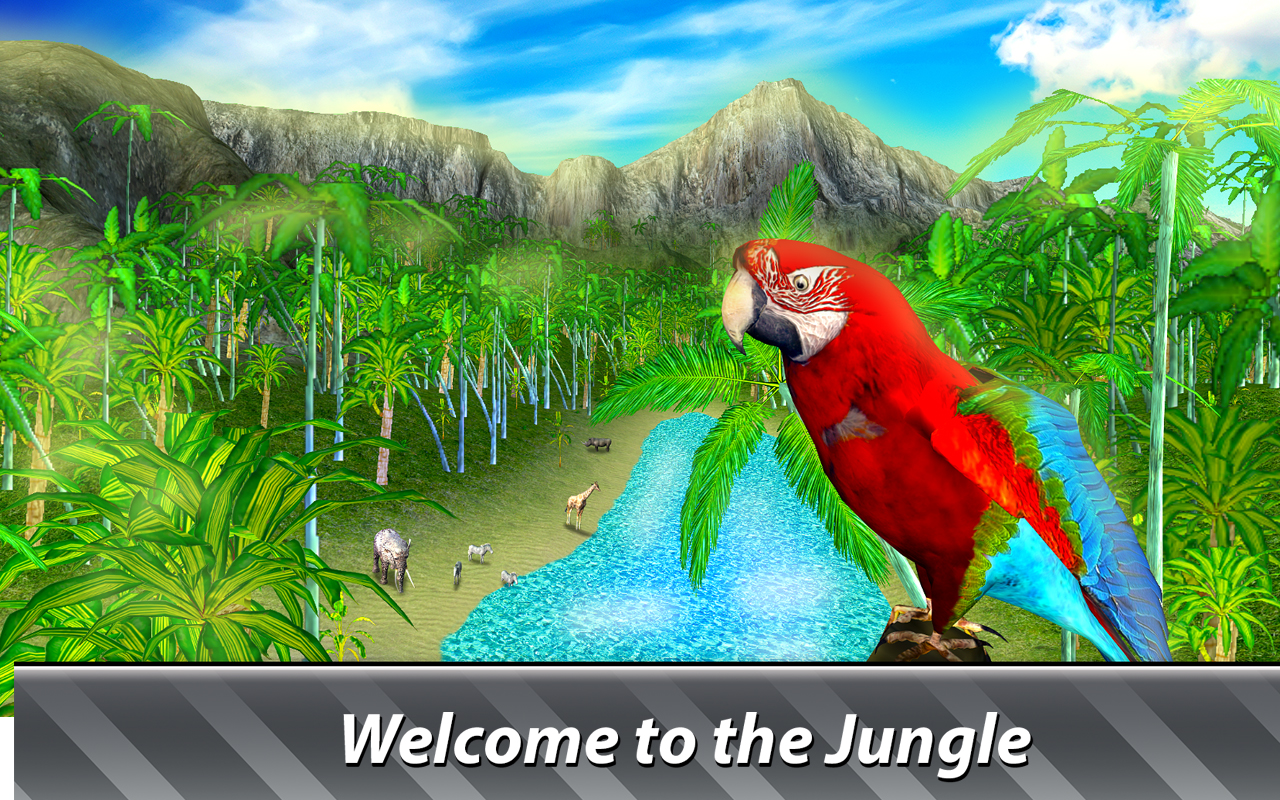Parrot Simulator: Junngle Bird Survival - App on Amazon Appstore
