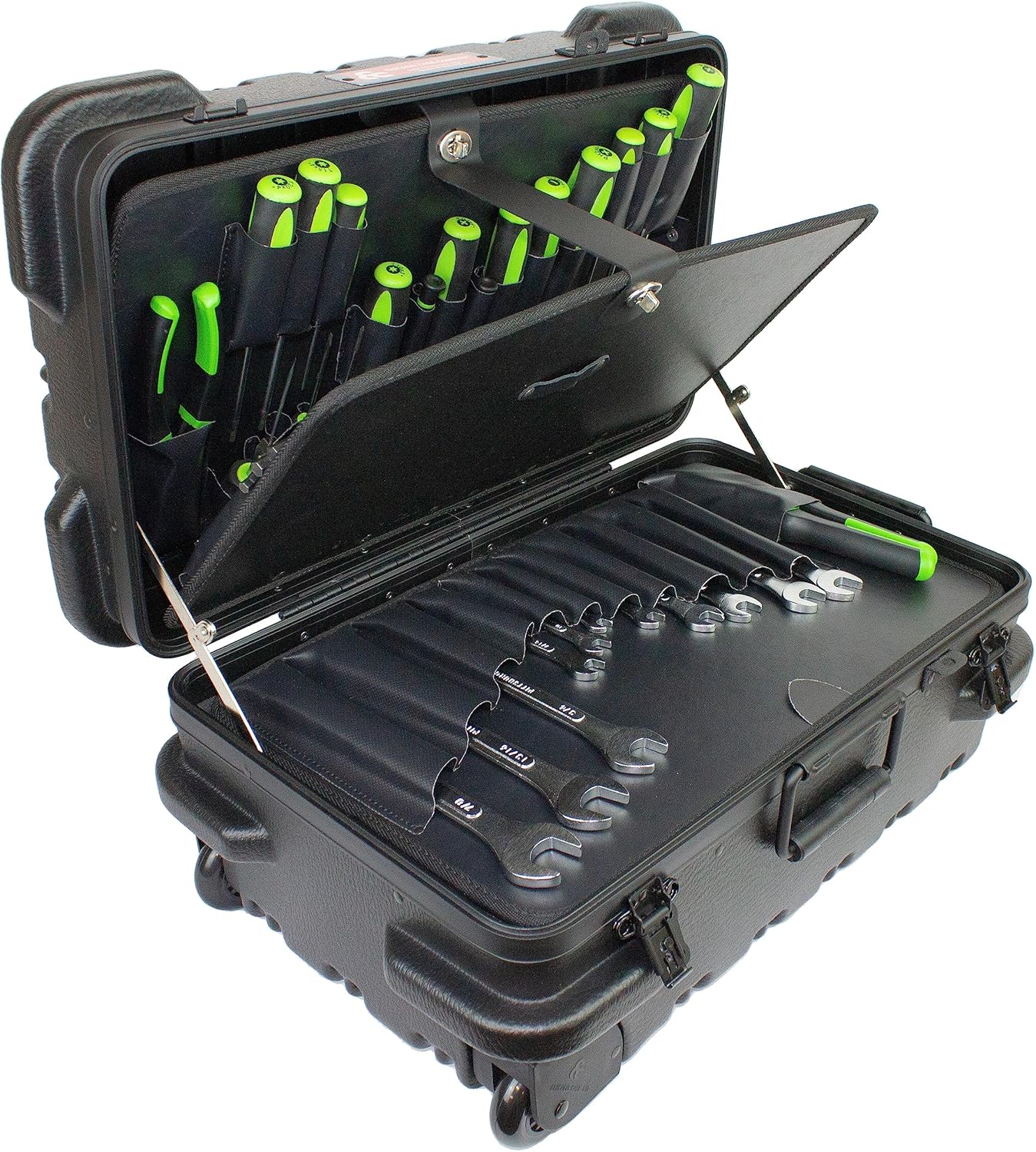 Chicago Case Military Style Rolling Tool Case with 3 Tool Pallet ...