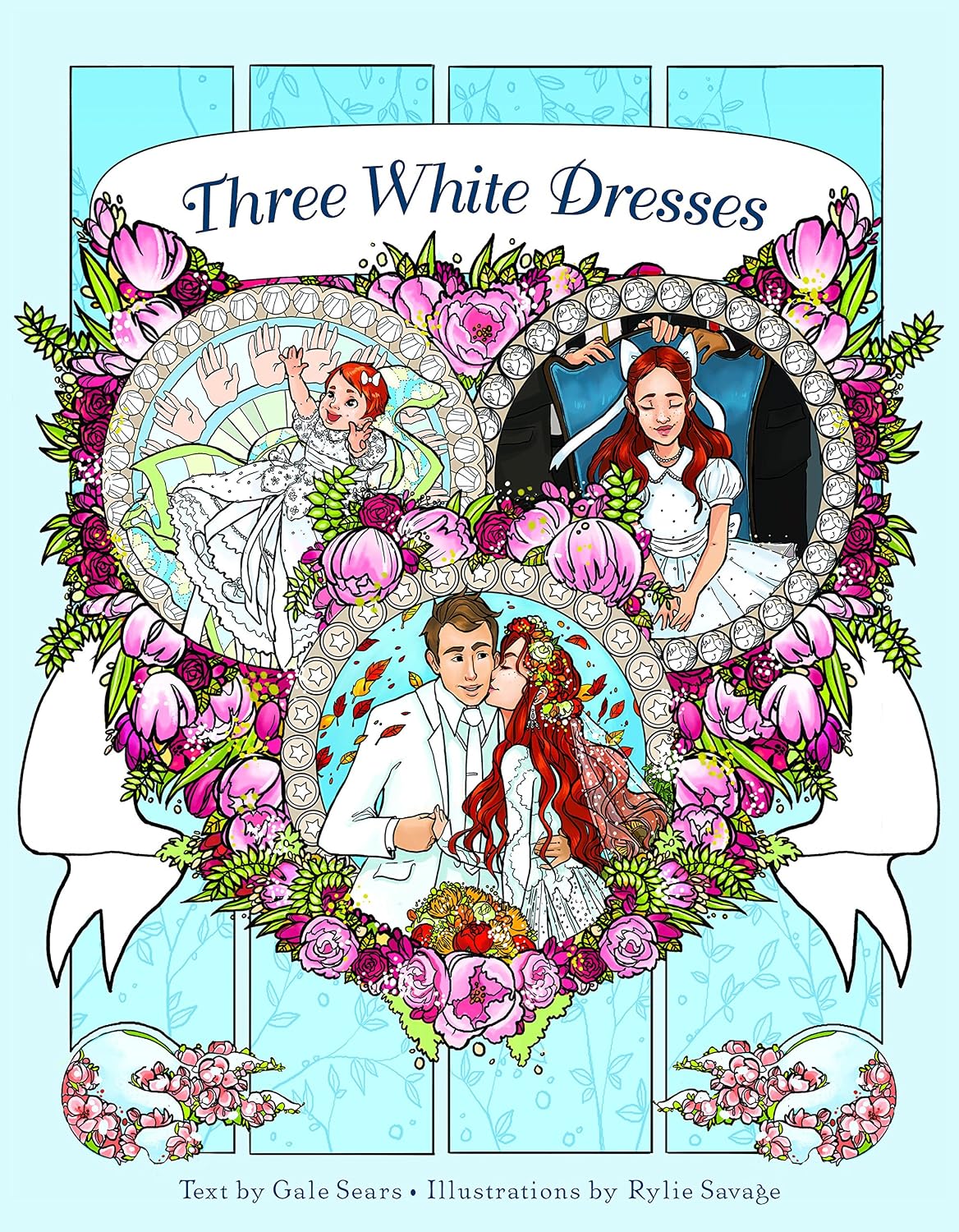 Three White Dresses: Gale Sears, Rylie Savage: 9781524400606: Amazon ...