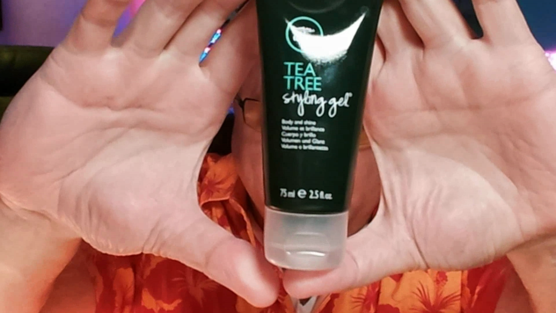 Watch Tea Tree Styling Gel review on Amazon Live