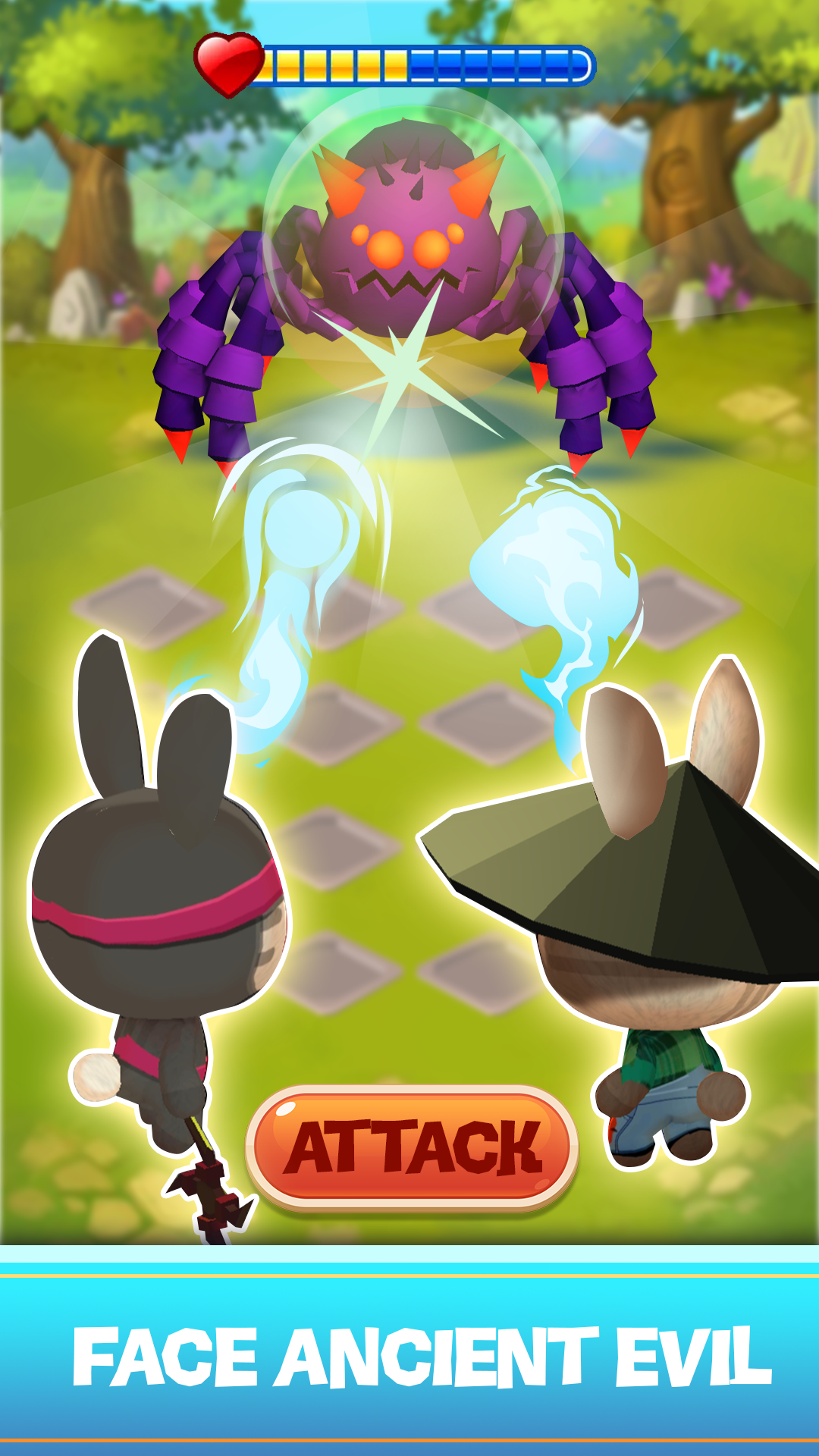 Merge Bunnies: Idle Evolution. Idle merge game. Rabbit evolution game ...