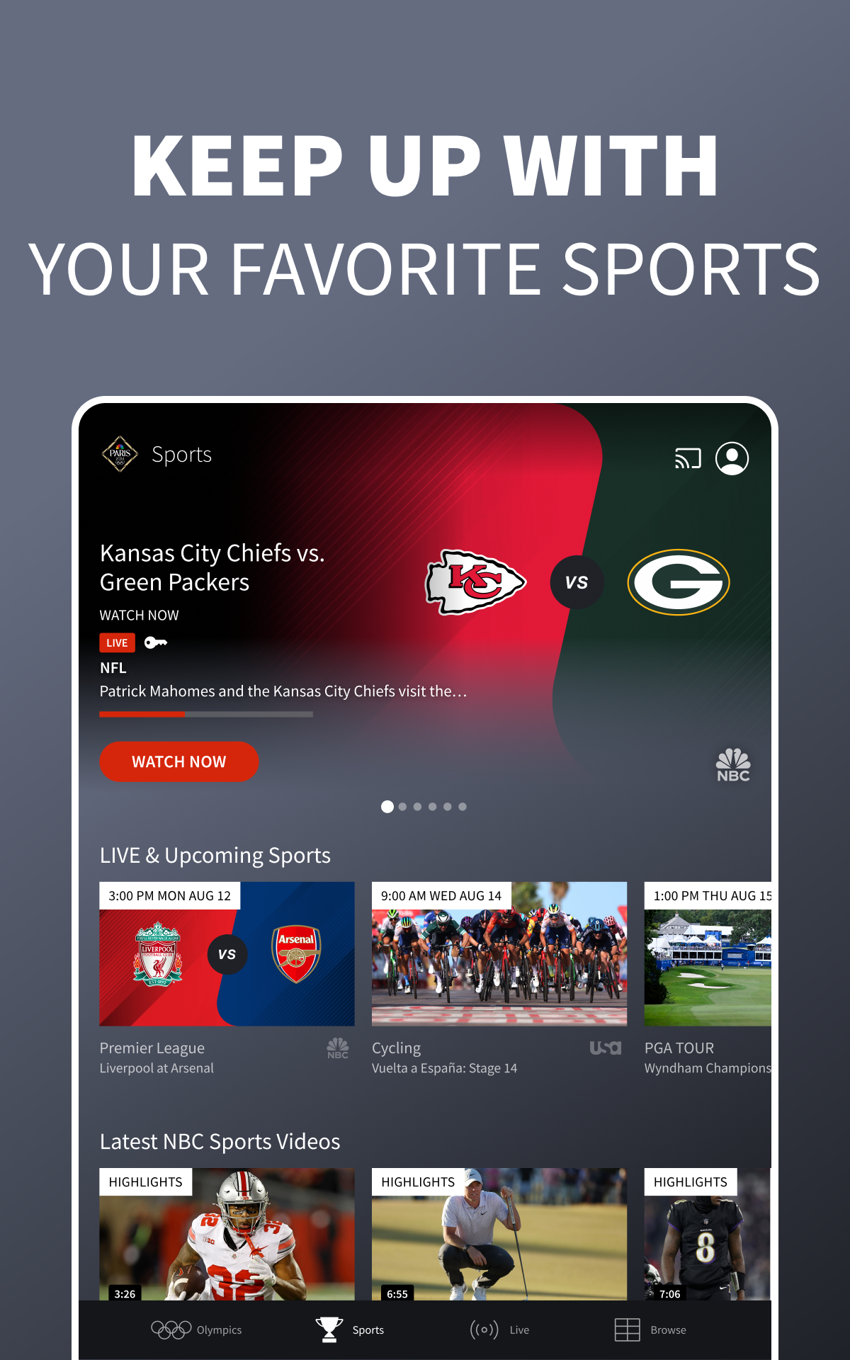 NBC Sports - App on Amazon Appstore