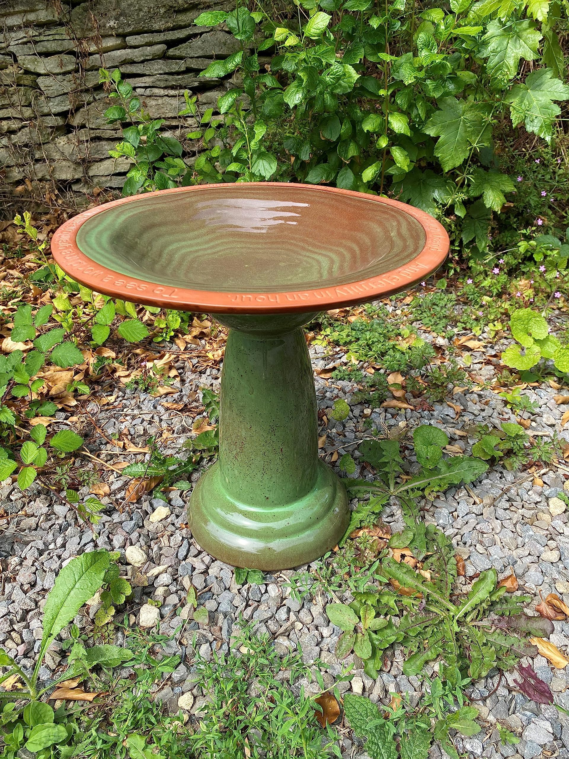 Wildlife World Echoes Bird Bath With Stand - Limited stock Slight ...