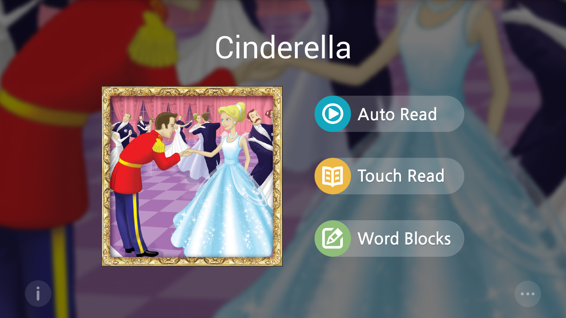 Cinderella - Interactive Storytelling and Reading - App on the Amazon ...