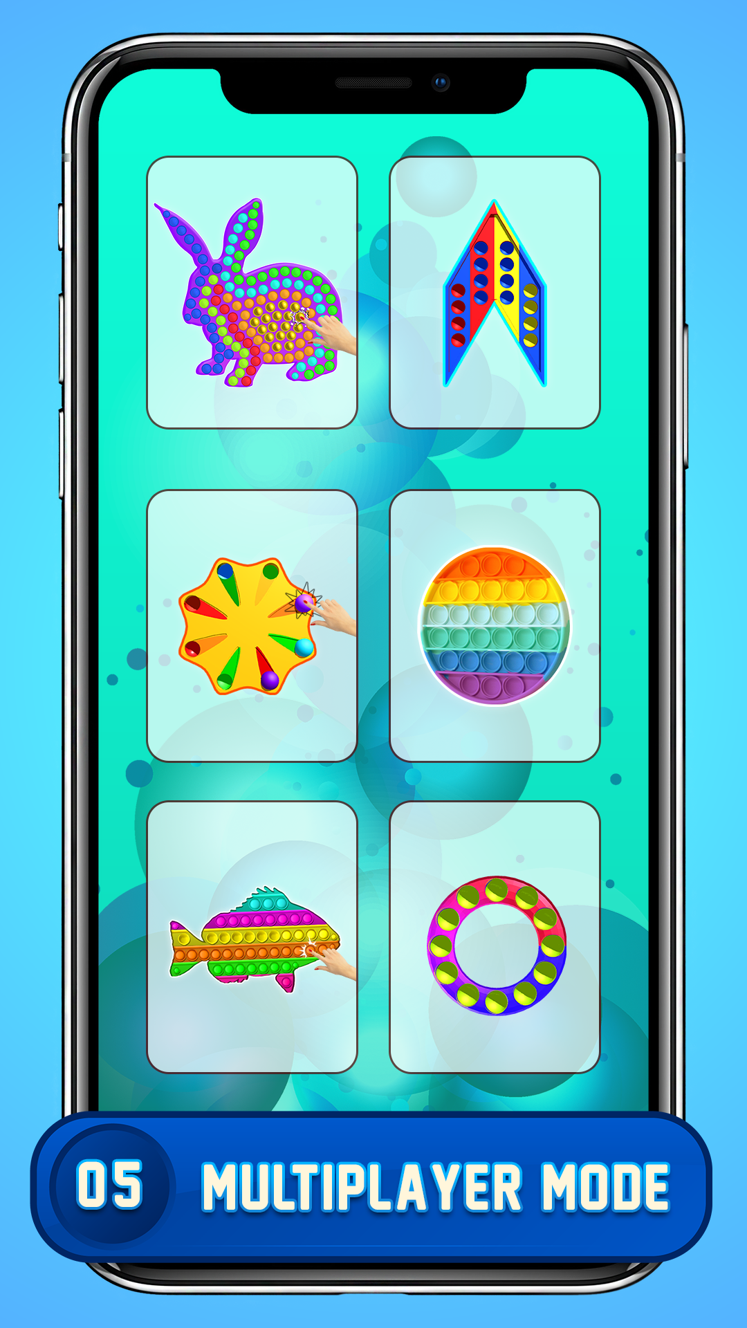 Press Pop Fidget 3D Bubble: Stress Relief Toy Simulator Game - App on ...