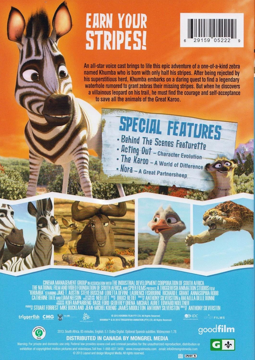 Khumba Character Names