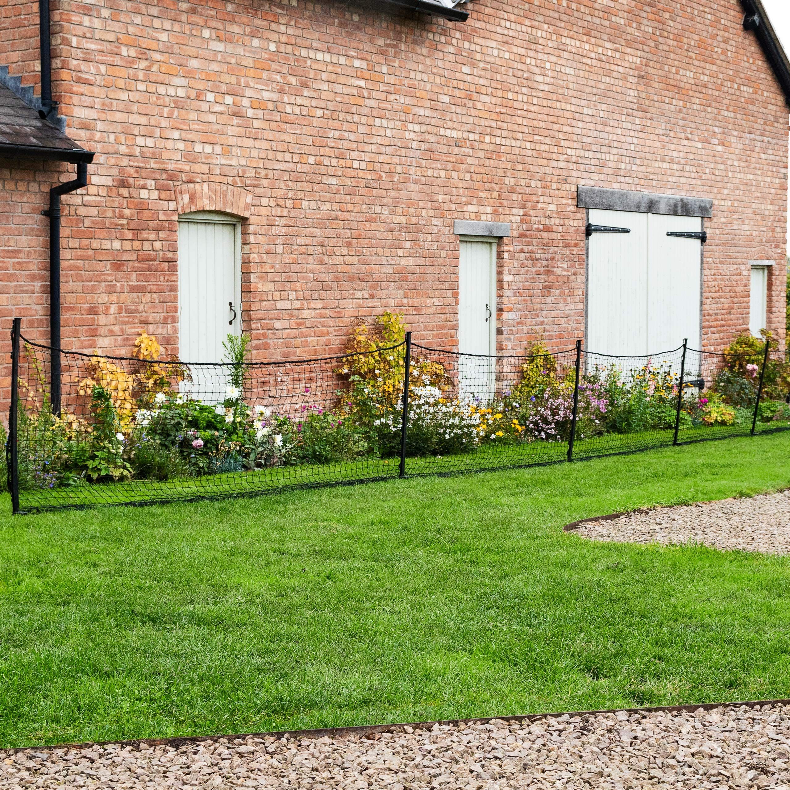 Cricket Ball Stop Net | Backyard Backstop Netting [62ft x 3ft Post and ...