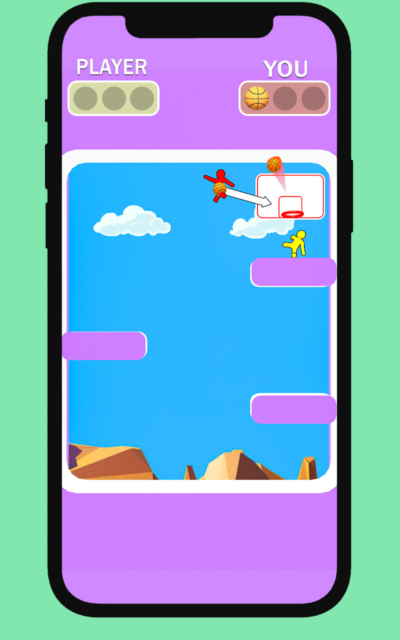 Basket Ball Battle! Flip Hero Basketball Dunk Shot Master - Basketball ...