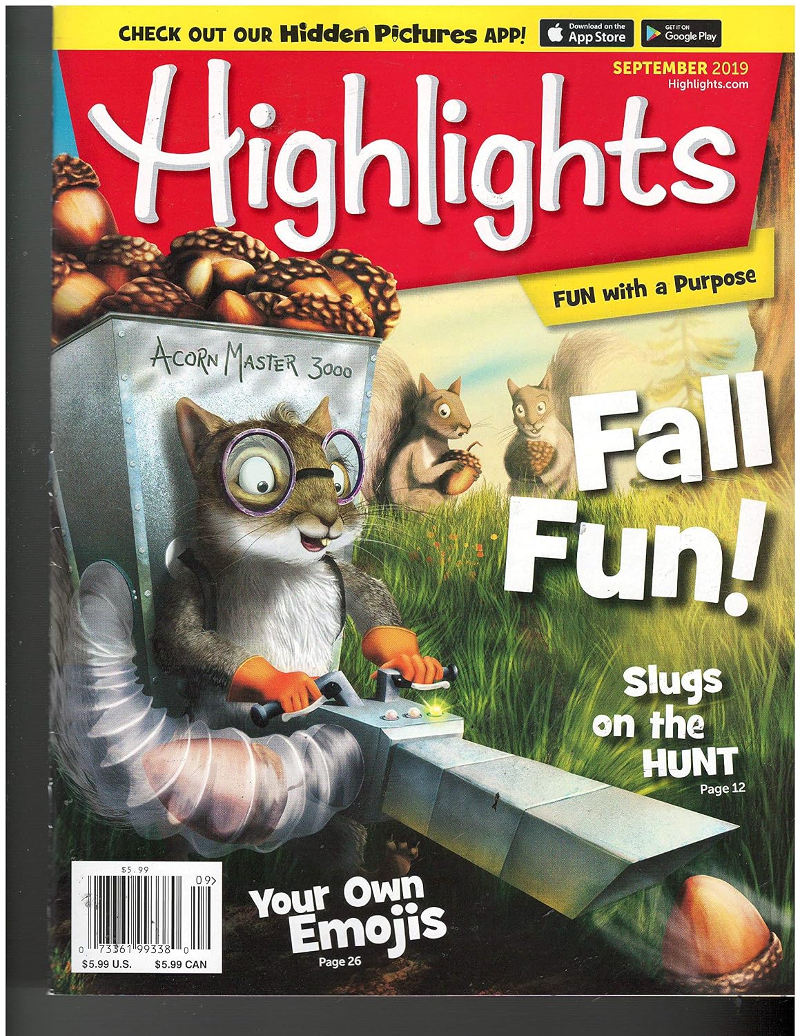 Highlights Magazine September 2019: Amazon.com: Books