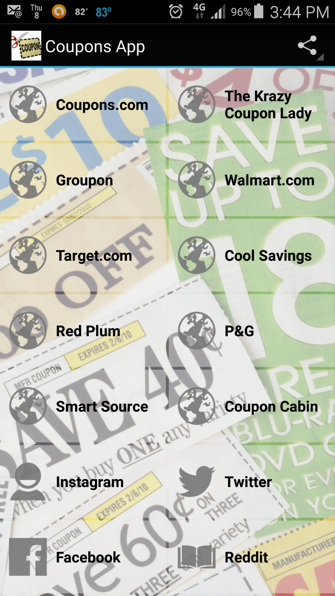 Coupons App - App on Amazon Appstore