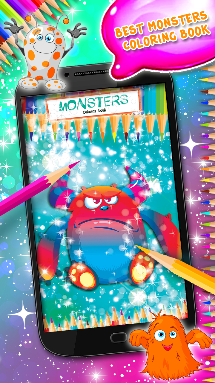 Monsters Coloring Book - App on Amazon Appstore