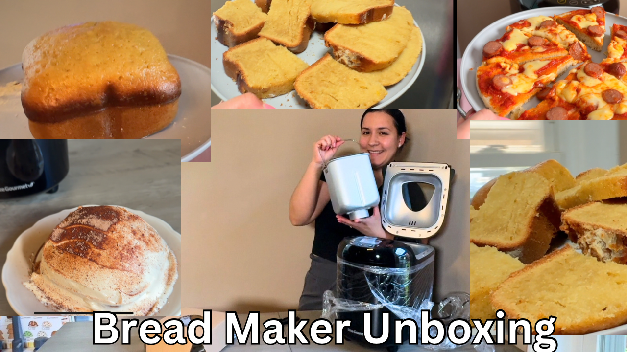Watch Elite Gourmet Bread Maker Unboxing & Demo on Amazon Live