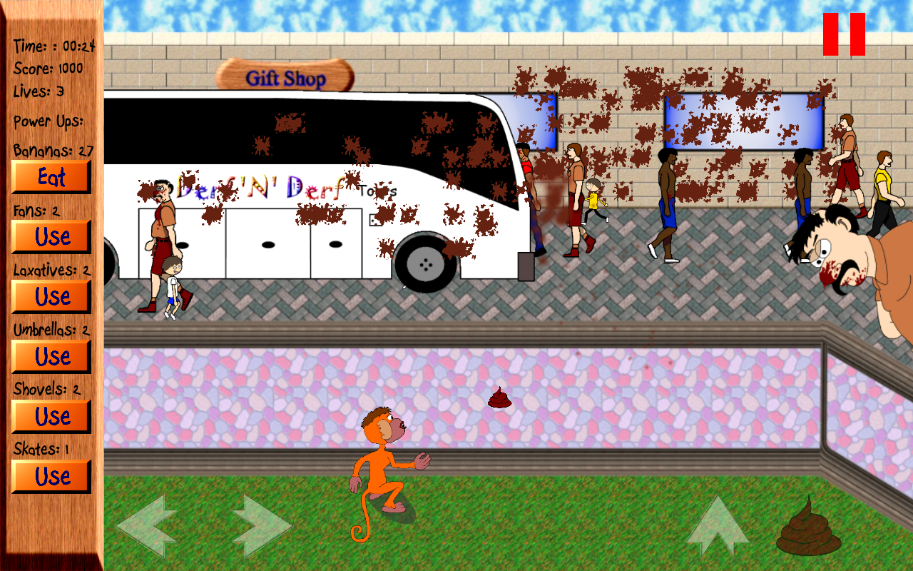 Monkey Poo Flinger - App on Amazon Appstore