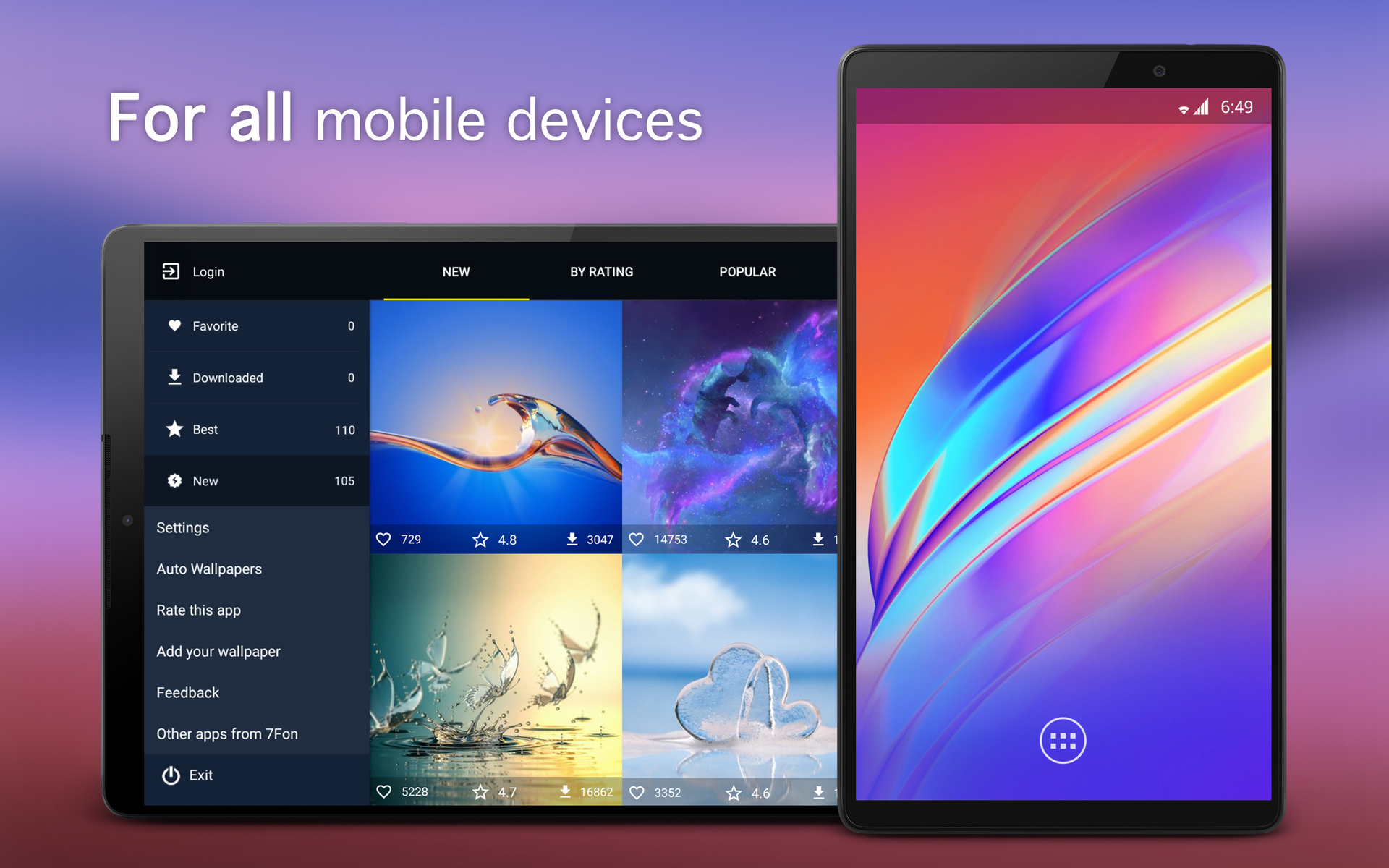 Abstract Wallpapers and Backgrounds apps 4K - App on the Amazon Appstore