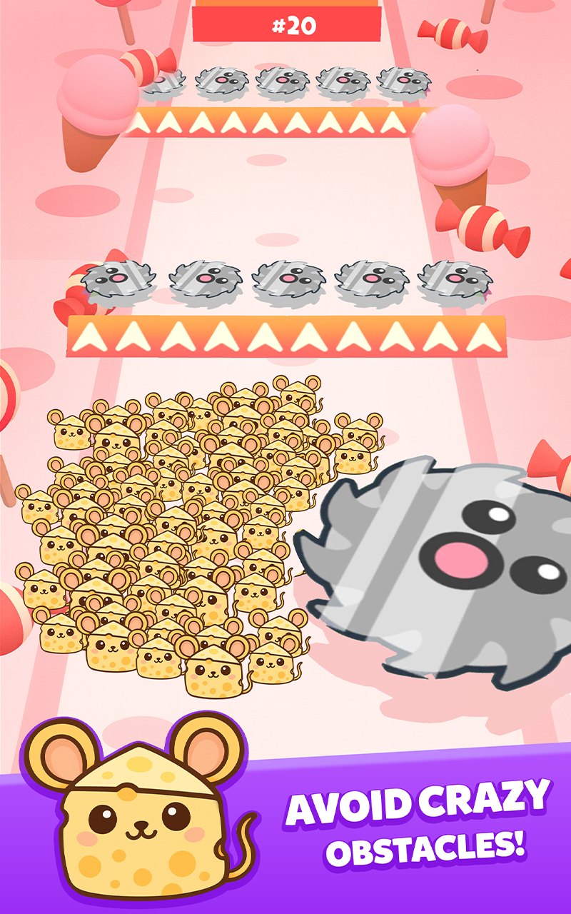 Food Kawaii Run: Crowd Control – Cute Foodimals Runner 3D with Choice ...